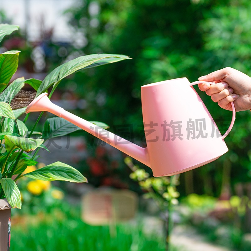 中天广源浇花洒水壶塑料长嘴浇水壶园艺工具浇花神器壶头可拆卸