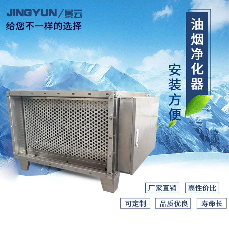 商用油烟净化器 饭店厨房用油烟净化器 低空排放油烟净化器