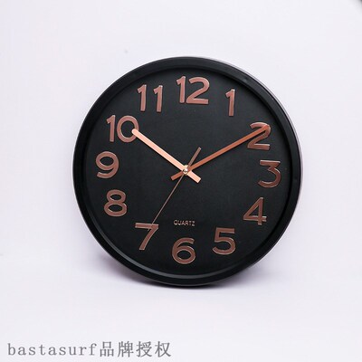 好货Wall clock wall atmospheric decoration clock home living