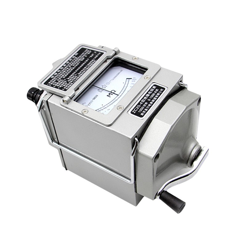 好货金川电工摇表500V兆欧表1000V2500V电阻测试仪zc25-3绝缘电阻