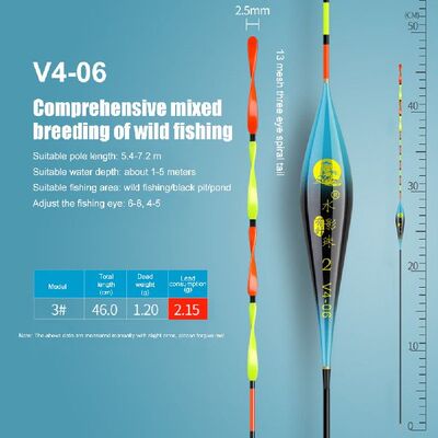 1.58-2.15g Rock Fshing Floats Eye-catching Windproof