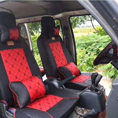 新6390之光S6388座套6376 6389五菱荣K光S面包车四季专用7 8座布