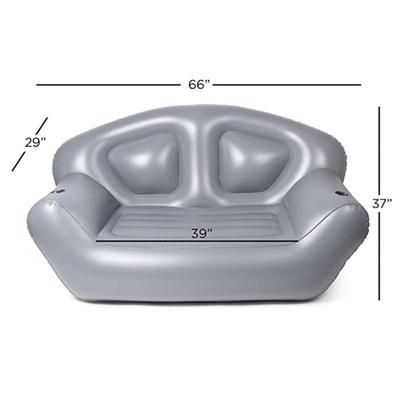 厂HS-0063家直销人充气沙发双懒人气充垫多能户外便携功式折叠气