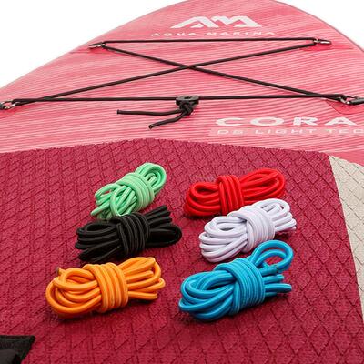 适配冲浪板固定绳桨板sup配件5mm彩色弹性绳固定止滑扣