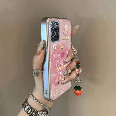 适用RMX3121手机壳OPPORMX3122套realmeRMX3125新款realme真我V11S5G/V115G全包OPPO防摔OPPOV女电镀不发脾气