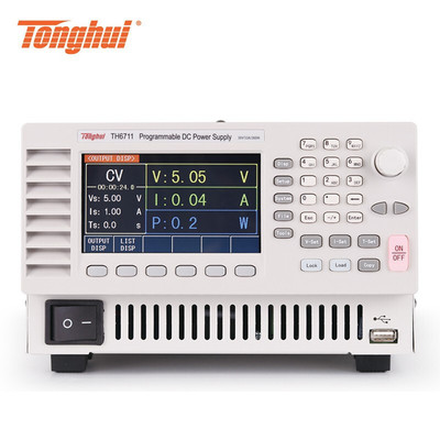 同惠TH6713可编程开关直流电源TH6711 6712单路输出30V/66A/720W