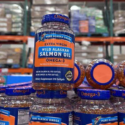 Alaska阿拉斯加纯净野生深海鱼油