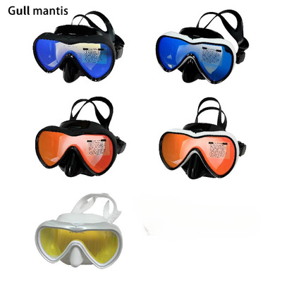 GULLmantis浮潜面镜专业潜水镜深潜防雾浮潜三宝潜水面镜水肺装备