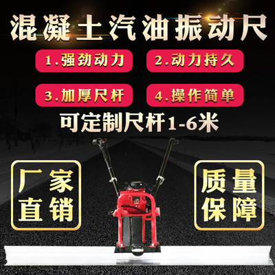 成德 混凝土地面刮平尺 小型汽油整平振动尺