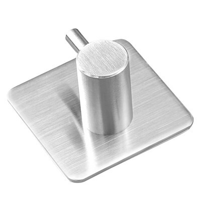 速发维度A04不锈钢挂钩免钉粘钩0Self 仕dhesive  Hook 1 2