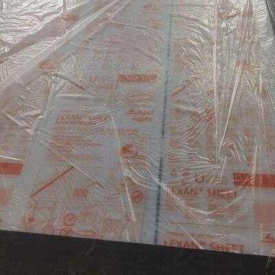 LEXAN F2000 v0阻燃板 尺寸1250*2050 厚度齐全 飞机地铁机械可用