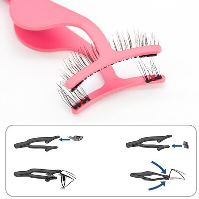 极速3d Magnetic Eyelash Extension with Eyelashes Tweezers pr