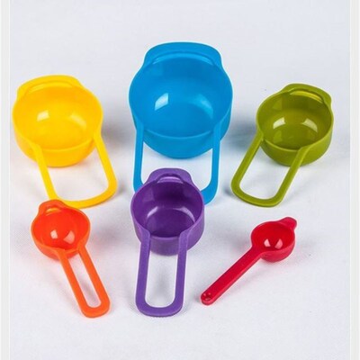好货combination measuring cups rainbow measuring cup rainbow