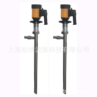 销售上海标博 HD-EX2-100HV型高粘度螺杆式插桶泵(量大从优)