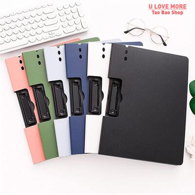 A4 File Folder Clipboard Writing Pad Memo Clip Board Double