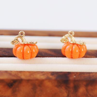日系可爱万圣南瓜吊坠配件