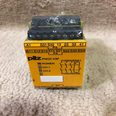 PILZ PNOZ X3P 24VDC安全继电器777310（耶耶电子）