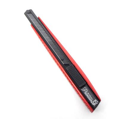 日本制NT CUTTER PMGA-EV01全金属小号9mm黑刃美工刀金属壁纸刀