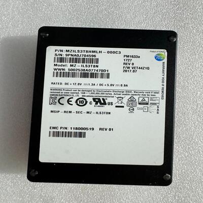 MZILS3T8HMLH-000C3/PM1633A/118（憨憨电子）
