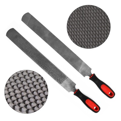 4PCS Horse Farrier Hoof Nipper Trim Shoeing File Rasp Handle