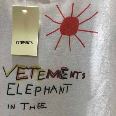 极速New Summer Style Graffiti Vetements T Shirts  Best Quali