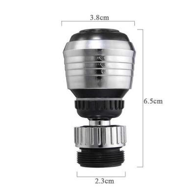 360 Degree Rotate Water Saving Tap Faucet Adapter Diffuser S