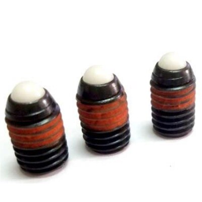 NBSJ/NBPW3/4/5/6/8/10/12/16 尼龙球头柱塞 玻珠螺丝