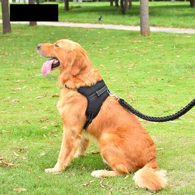Durable Reflective Pet Dog Harness For Dogs Adjustable Big D