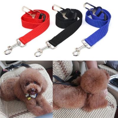 Adjustable Pet Dog Car Seat Belt Pet Harness Seatbelt Leash