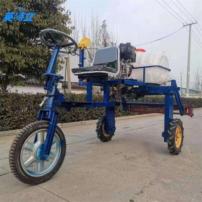 Four wheel dispensing machine液压喷杆喷药机自走式蔬菜撒药机