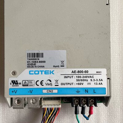 议价台湾协欣开关电源 COTEK AE-800-60 60V可维修