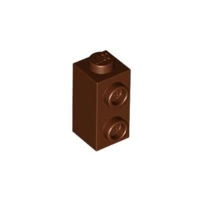 乐高/LEGO积木零件 6201911 32952 棕色 1x1x1-2/3单侧双凸点砖