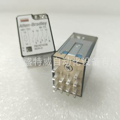 原装现货700-HC14Z48/700-HC14Z12罗克韦尔低能量继电器7A 14爪