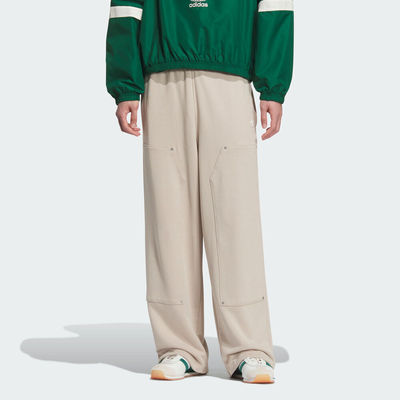 adidas阿迪达斯三叶草男子运动休闲宽松针织长裤KC2622