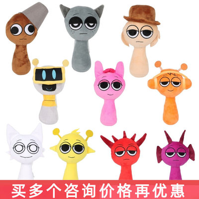 sprunki节奏盒子玩偶具积