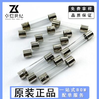保险丝6×30mm10A250V透明玻璃含