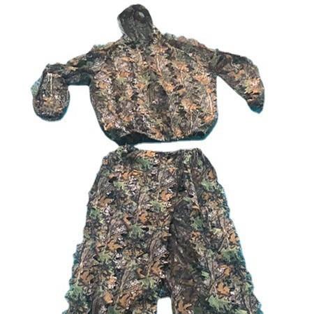 3D树叶迷彩伪装服伪装衣吉利服观鸟服