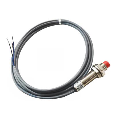 台湾阳明4mm金属感应接近开关PM12-04N三线NPN常开M12圆柱形