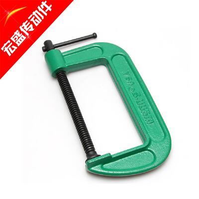 威力狮工具 重型G字架  3寸 开口75mm G形夹 C型夹 G定夹