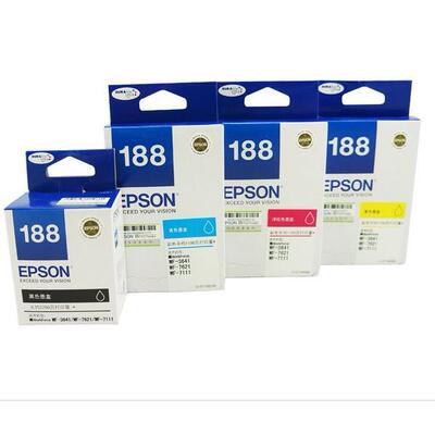 原装爱普生 epson T1881墨盒188,WF3641 wf7111 wf7621墨盒