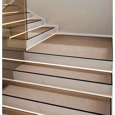 速发免胶自粘楼梯踏步楼纯色楼梯防滑保护垫垫梯台复地毯家用阶式