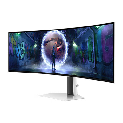 三星49英寸显示器QD-OLED G9电竞5K 240HZ带鱼屏4K曲面S49DG932SB