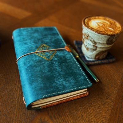 头层牛皮复古耐用旅行TN本