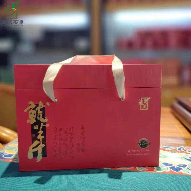 广西凌云白毫茶 浪伏黑茶熟茶陈茶六堡茶-就半斤单盒250g一提10盒