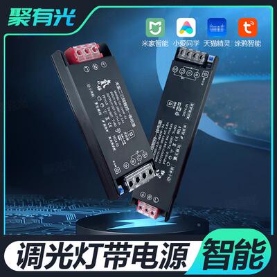 米家24V灯带智能一体电源变压器线形灯无极双色COB天猫涂鸦控制器