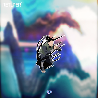 猪鹿蝶束缚火影忍者反光车贴TLP