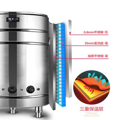 喜炉莱盛煮NTF面桶商用电煮面炉热节能保温汤面学校食堂面炉汤不