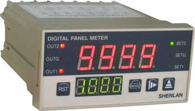 外接PT100探头具有上下限报警与模拟量变送4-20mA输出 数显温度表