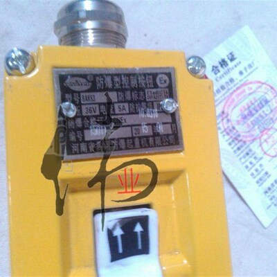 BAK63-7防爆电动葫芦控制手柄按钮 黄河防爆7钮郎太牌防爆按钮