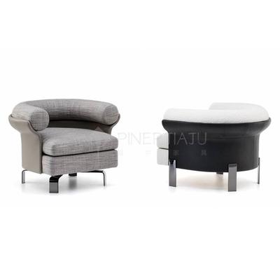 意大利轻奢艺术设厅双计款沙发脚椅现代简约小户CTU型客单人金属